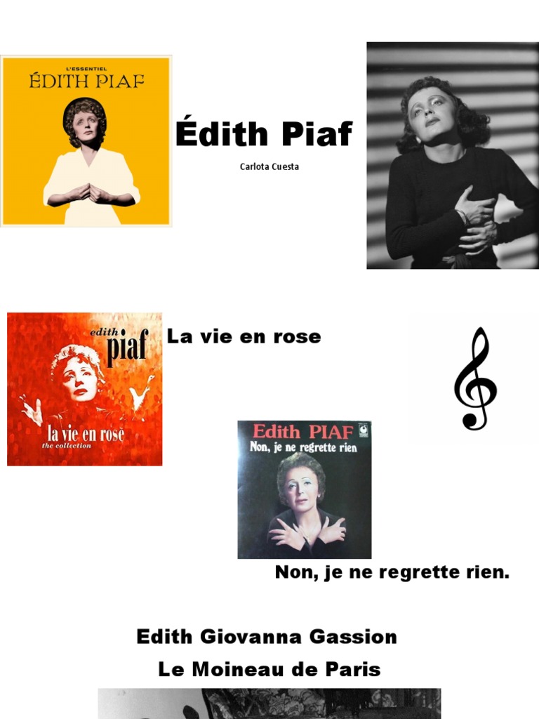 Édith Piaf | PDF