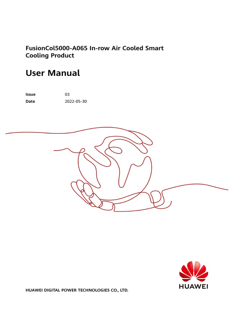 FusionCol5000-A065 In-Row Air Cooled Smart Cooling Product User Manual ...