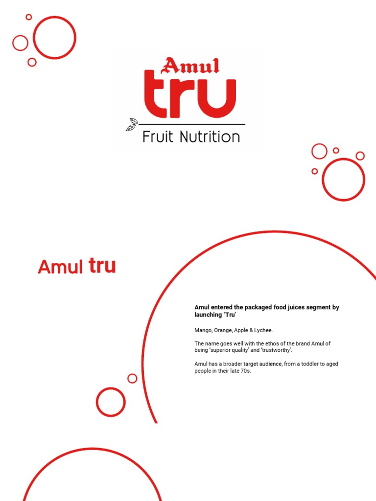 Amul Tru Packaging Design Case Study | PDF | Hazard Analysis And Critical Control Points | Food ...