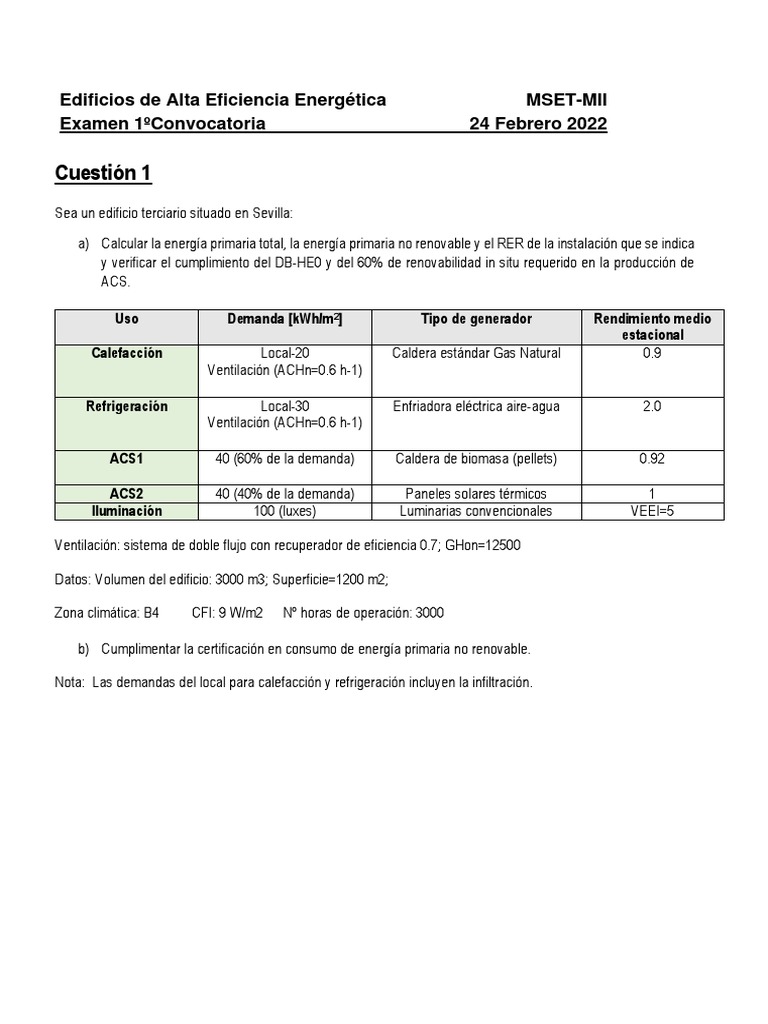 Problema HE0 y certificación | PDF