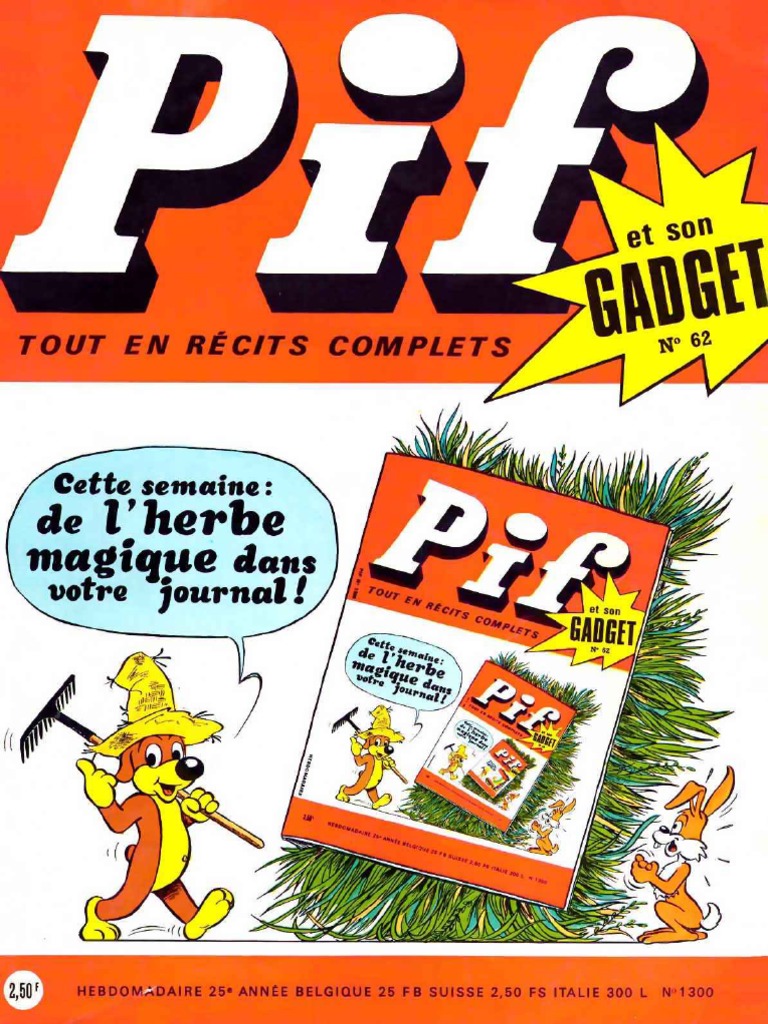 Pif Gadget 062 (Avr 1970) (Editions Vaillant) | PDF