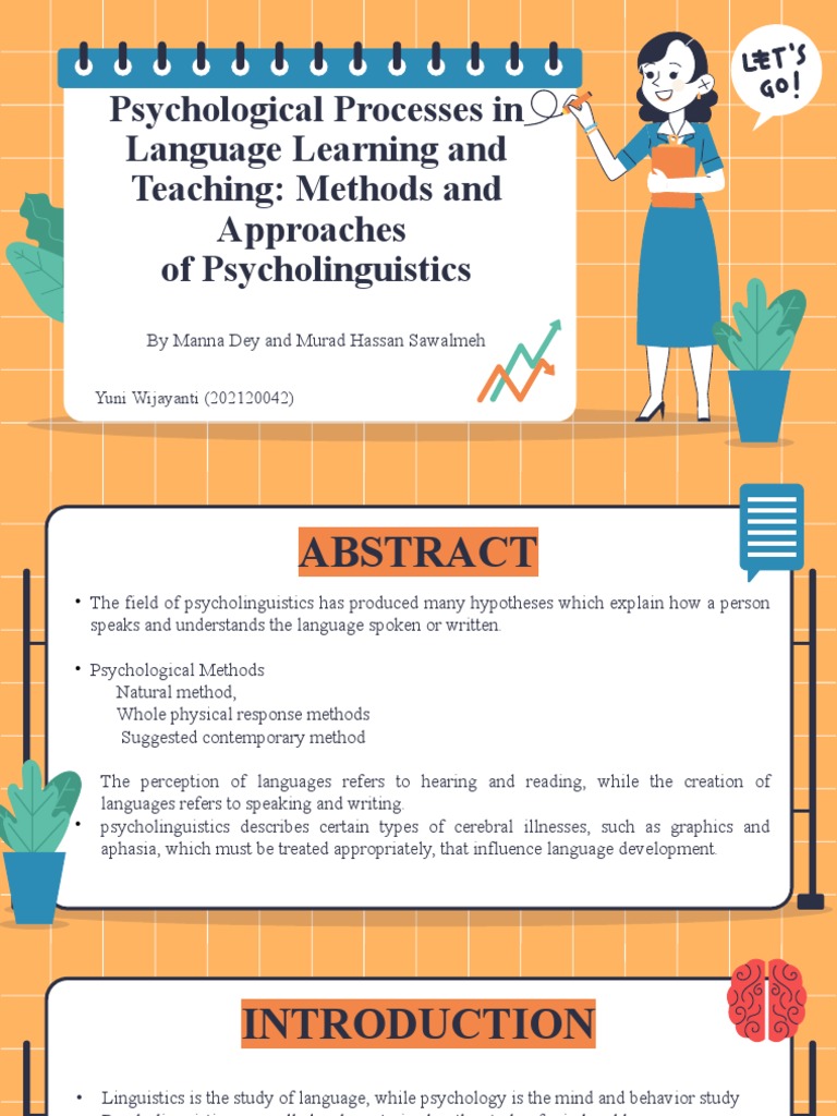 Tugas Psycholinguistics | PDF | Psycholinguistics | Language Acquisition
