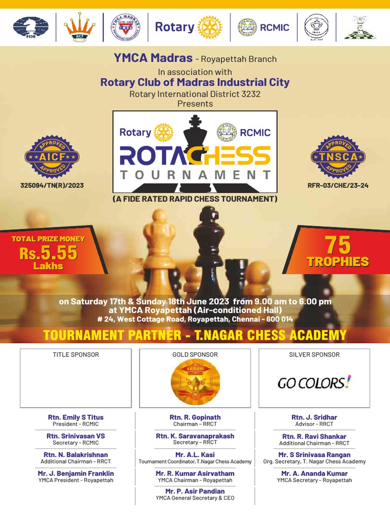 Rotary_Chess_Prospectus6-pgs.A520.04.23_Proof-5 | PDF | Board Games | Chess