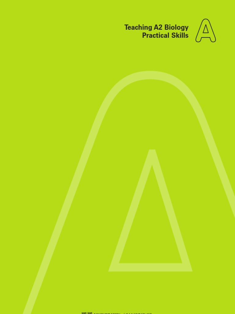 Teaching A2 Biology Practical Skills | PDF | Gce Advanced Level (United ...