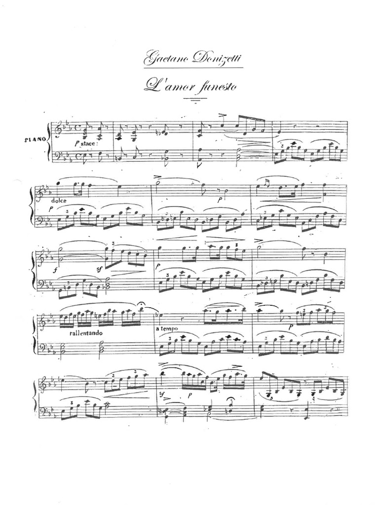 L'amor Funesto | PDF