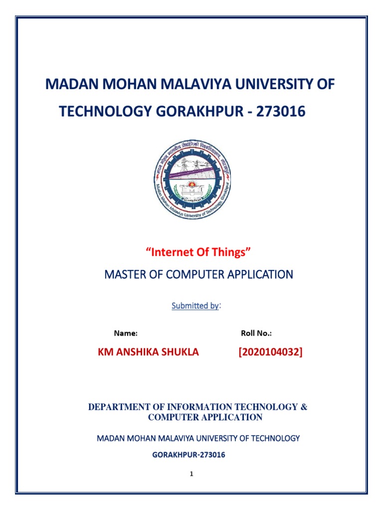 IOT Practical File | PDF | Arduino | Electrical Network