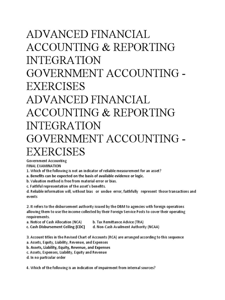 Advanced Financial Accounting | PDF | Equity (Finance) | Revenue Advanced Financial Accounting | PDF | Equity (Finance) | Revenue