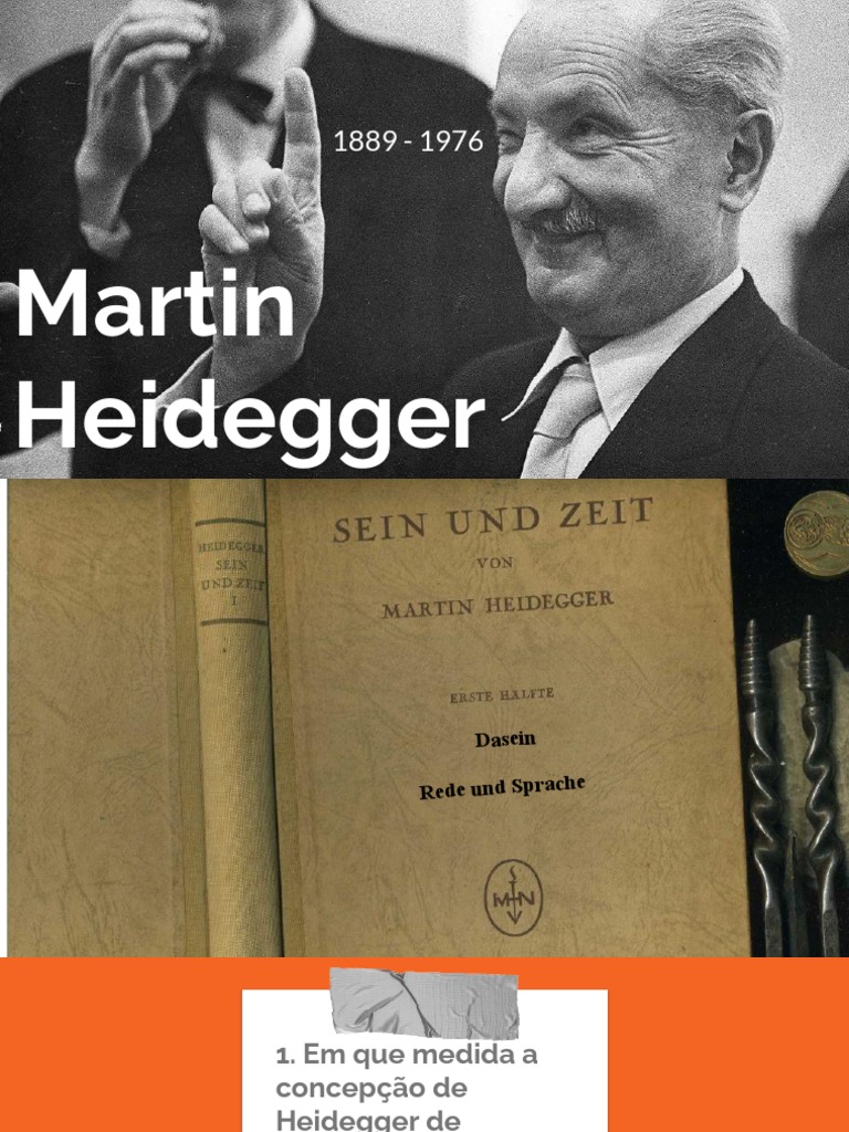 Heidegger - Filosofia Da Linguagem II | PDF | Martin Heidegger ...