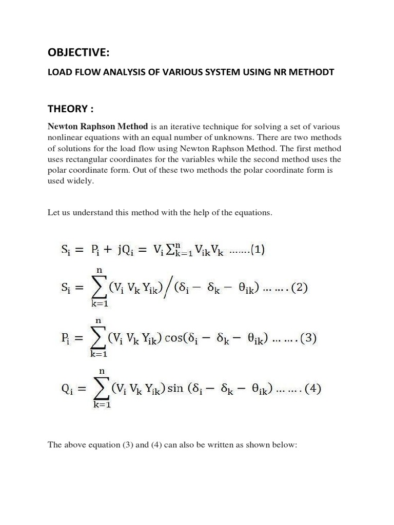 Newton Raphson Submission File | PDF | Equations | Applied Mathematics
