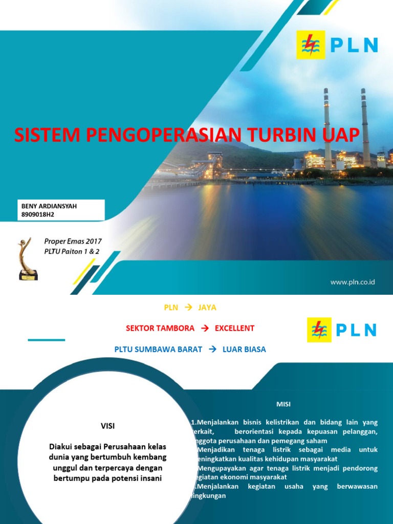 SISTEM PENGOPERASIAN TURBIN | PDF
