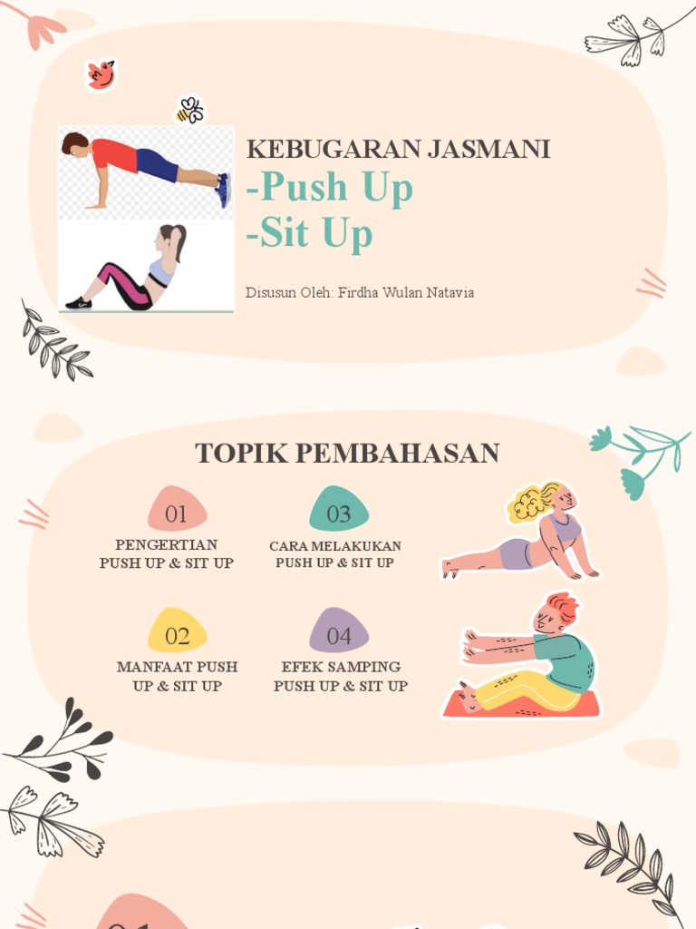 Manfaat dan Cara Push Up Sit Up | PDF | Pengembangan Diri
