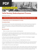 Guidelines for Housing Society Redevelopment | PDF | Architect ...
