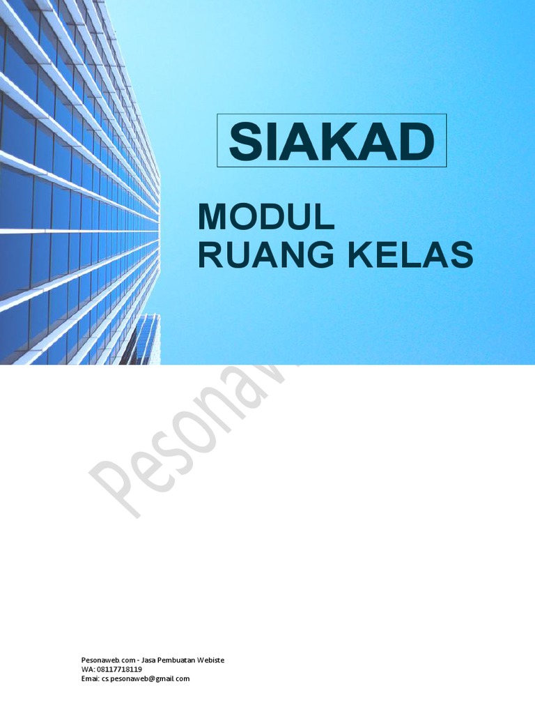 Panduan Modul Ruang Kelas SIAKAD | PDF