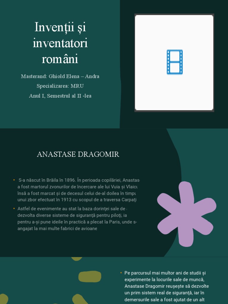 Invenții Și Inventatori Români | PDF