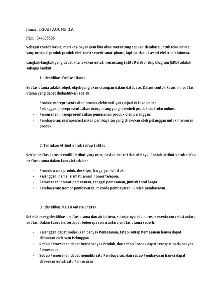 Diskusi 3 Basis Data | PDF