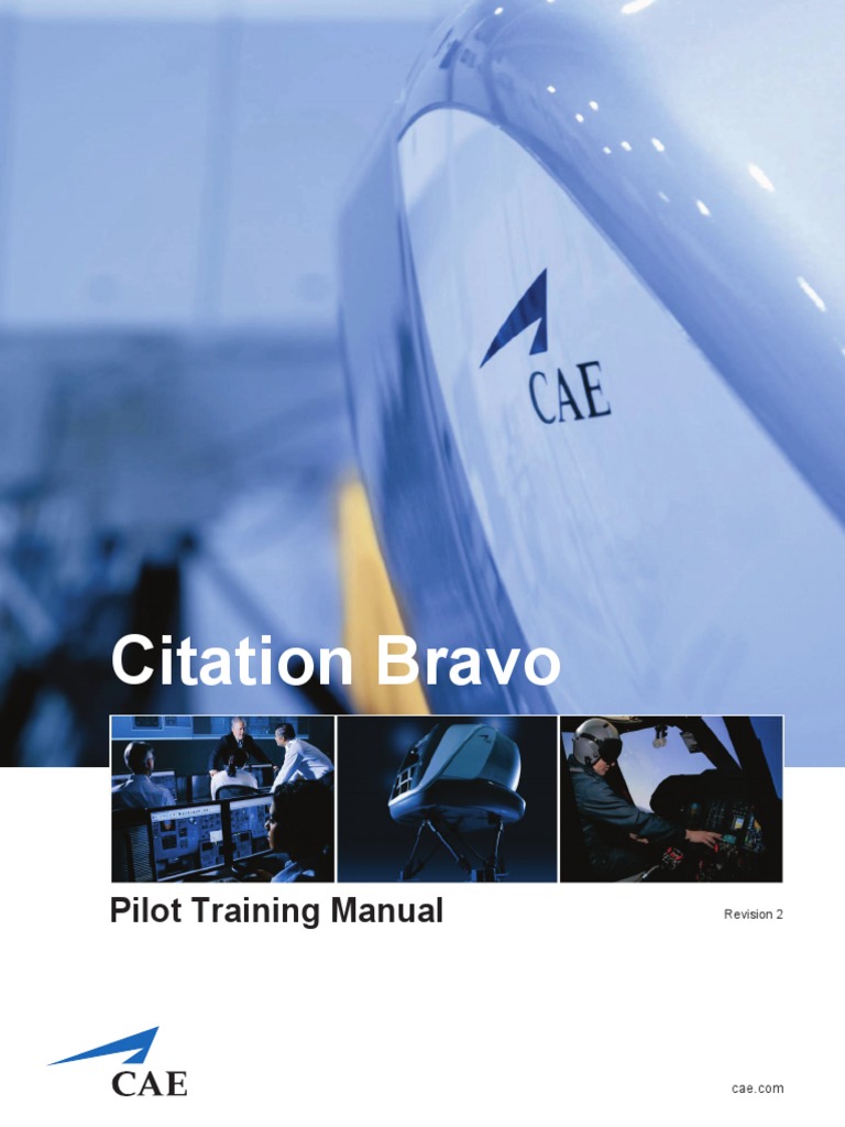 Citation Bravo CAE Pilot Training Manual | PDF | Jet Fuel | Aviation