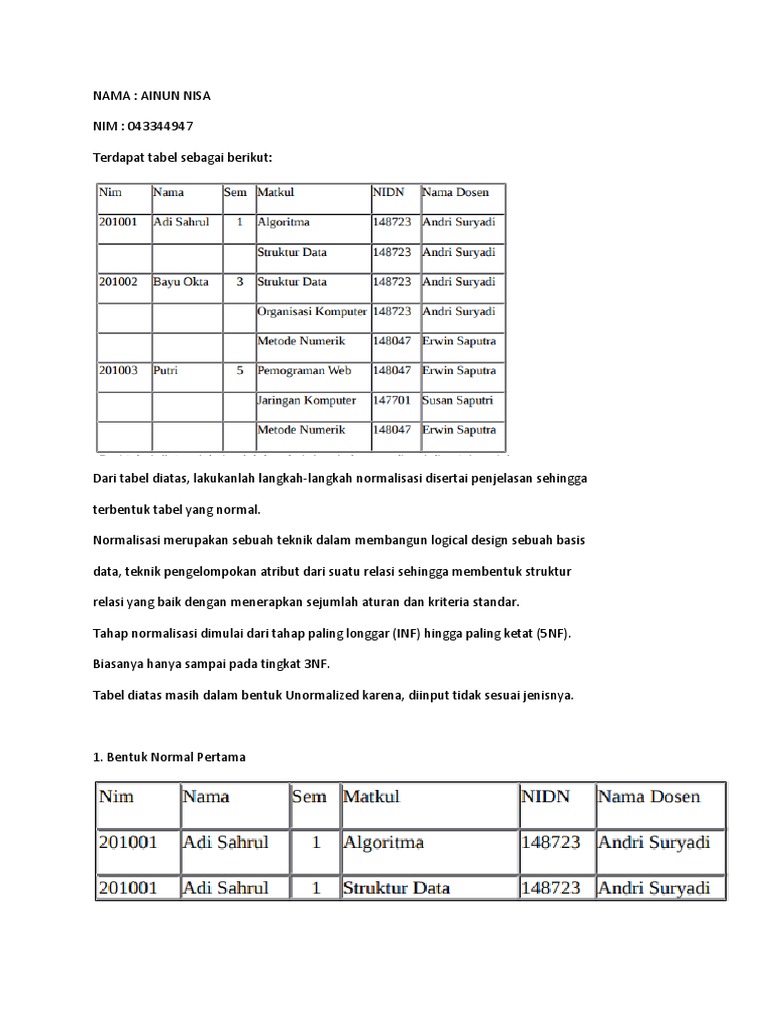 Diskusi 4 Basis Data | PDF | Karier & Perkembangan | Metode & Bahan Ajar