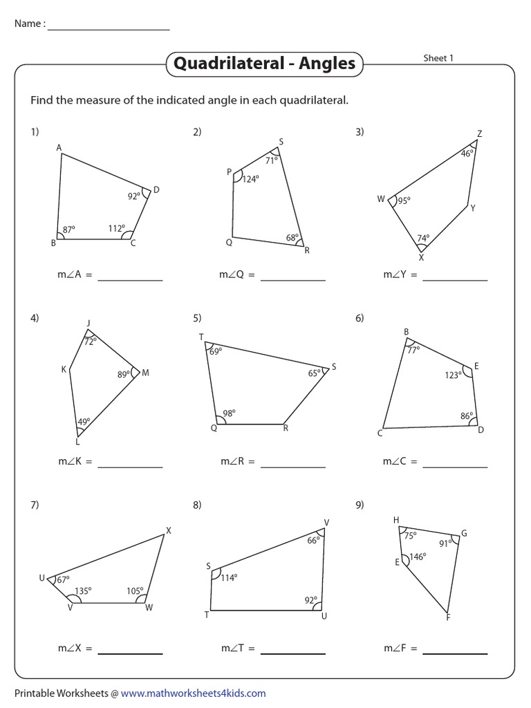 Angles For Math | PDF | Elementary Mathematics