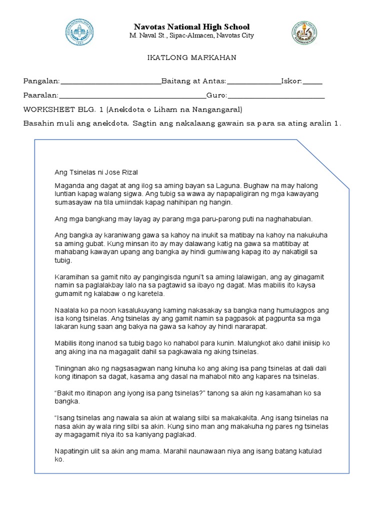 3.1 Modular Worksheet | PDF