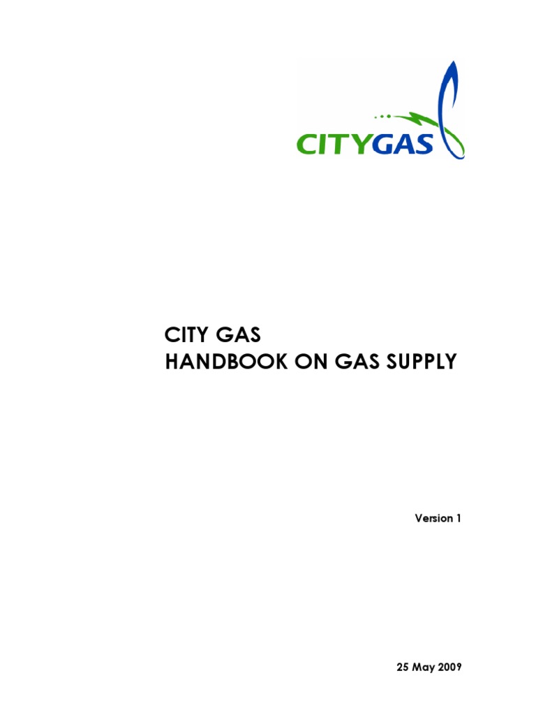 City Gas Handbook On Gas Supply | PDF | Natural Gas | Combustion