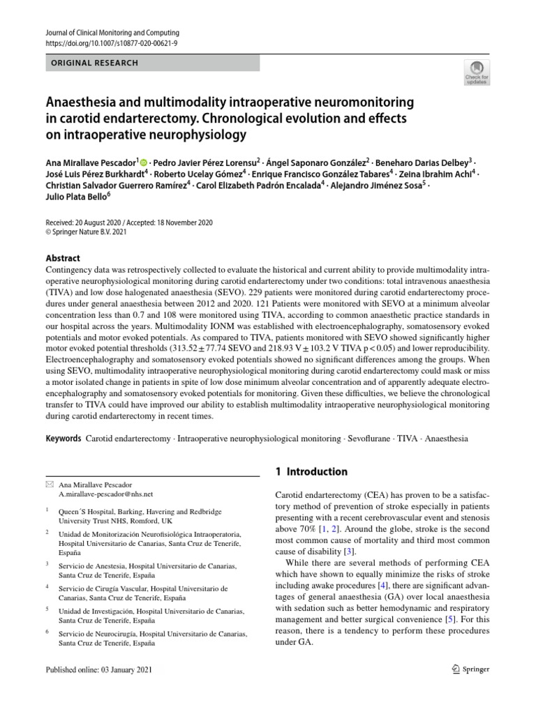 IOM Carotid Endarterectomy Pescador | PDF | Sensitivity And Specificity ...