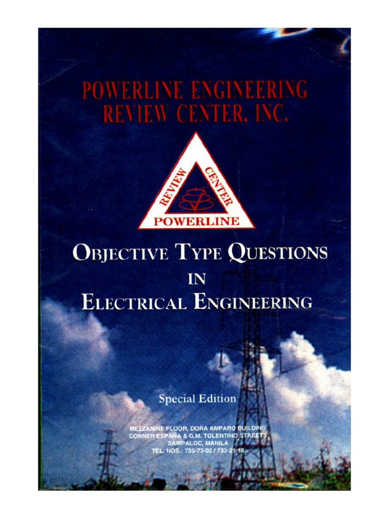 Powerline EE Reviewer Objective Type | PDF