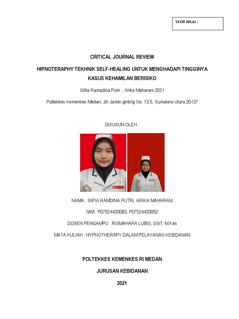 CRITICAL JOURNAL REVIEW - Silfia Ramadina Putri & Arika Maharani | PDF