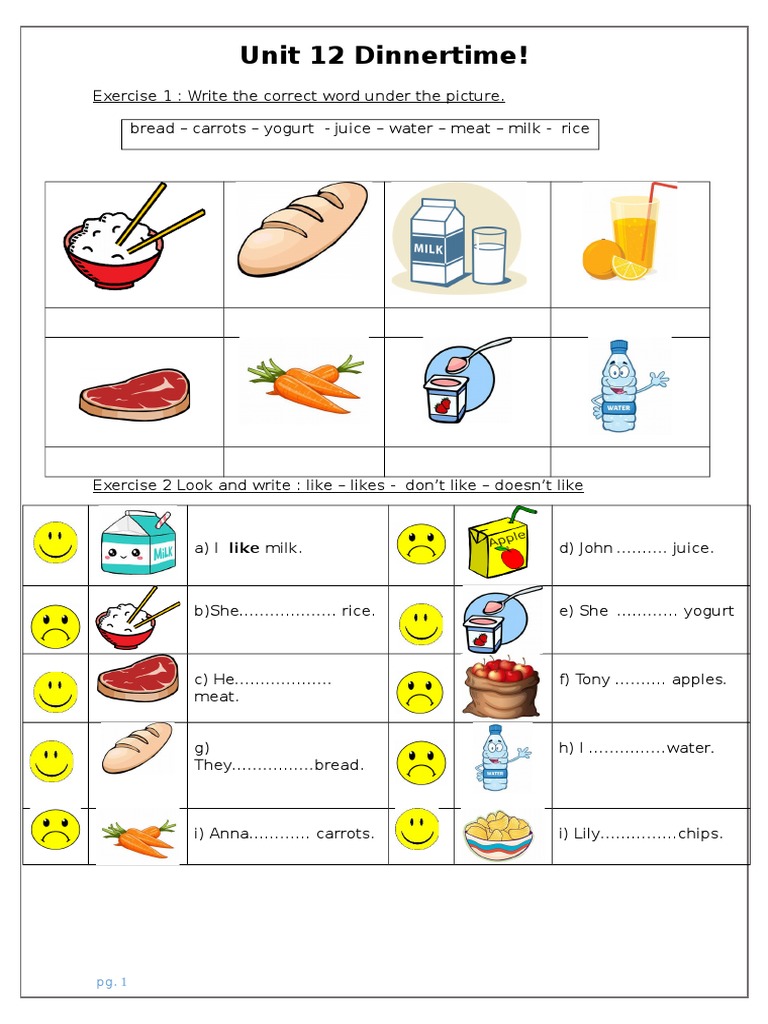 (123doc) - Phieu-Bai-Tap-Family-And-Friends-2-Theo-Tung-Unit-1 | PDF ...