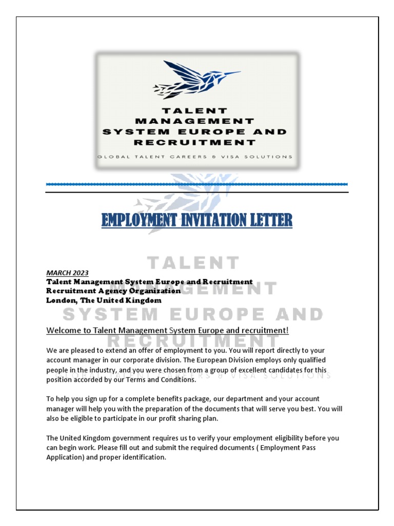 Invitation Letter | PDF