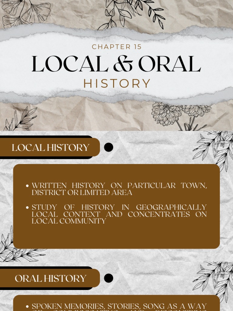 Philippine Local & Oral History | PDF | Mindanao | Ethnicity