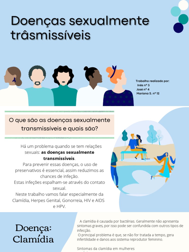 DST Canva Inês Farias José Rafael Mariana Silva | PDF | Infecção ...