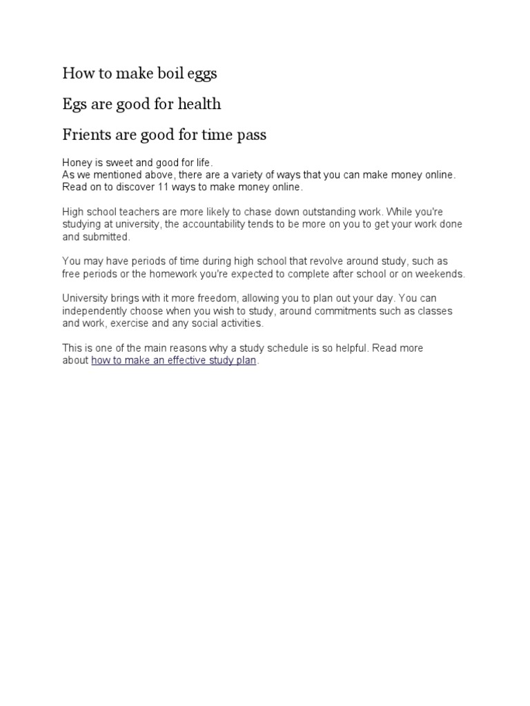 Eggs | PDF | Freelancer | Affiliate Marketing