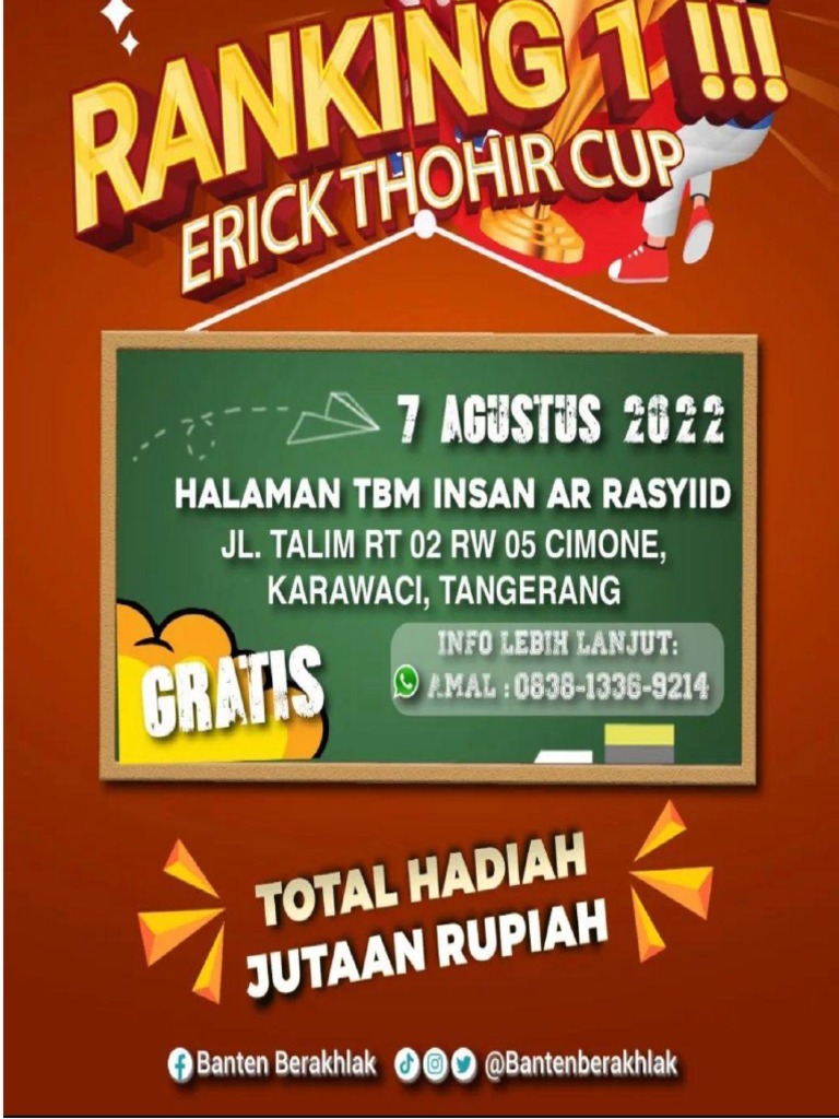 Dia 8.3 (Lomba Ranking 1) | PDF