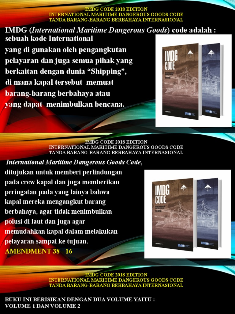 Imdg Code Bp3ip.1 | PDF