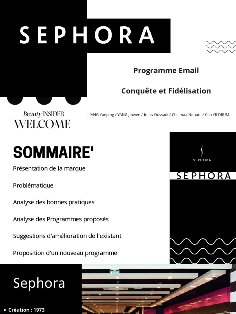 Nouveau programme de fidélité Sephora | PDF