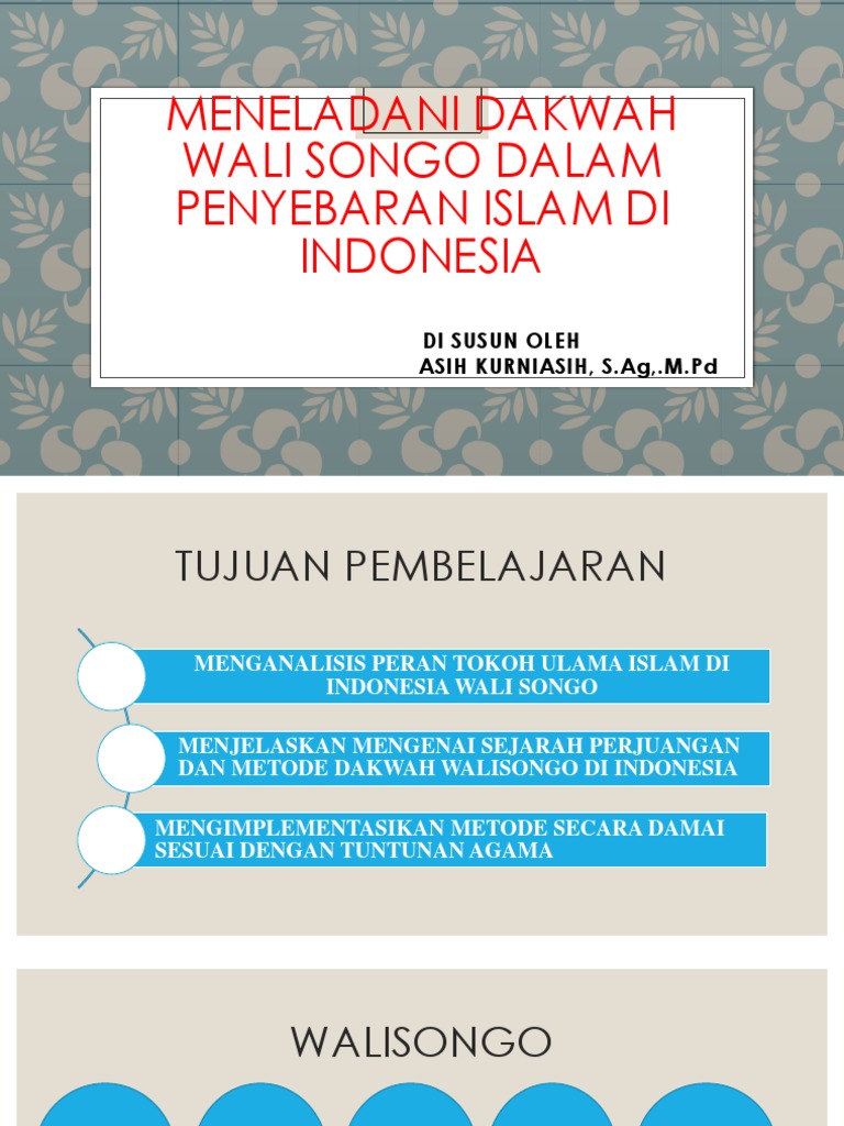 Meneladani Dakwah Wali Songo | PDF | Agama & Spiritualitas