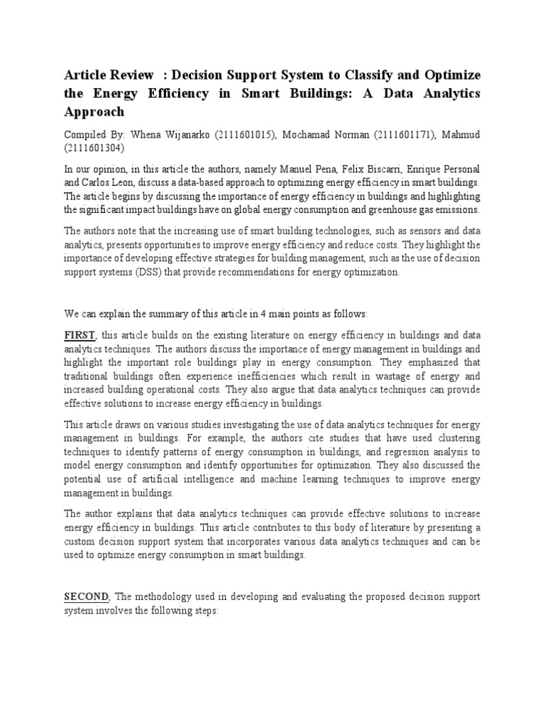 Kel-1 Assignment 1 - ENG | Download Free PDF | Analytics | Data Analysis