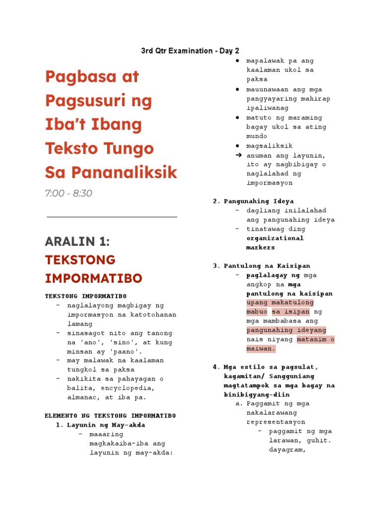 PagPag Reviewer | PDF