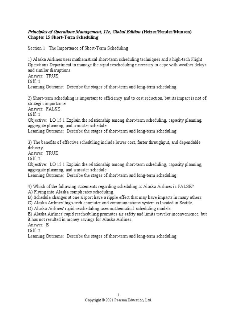 Chapter 2 Short-Term Scheduling | PDF | Scheduling (Production ... Chapter 2 Short-Term Scheduling | PDF | Scheduling (Production ...