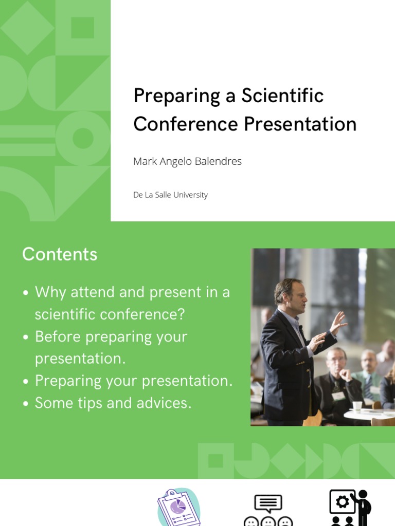 Preparing A Scientific Conference Presentation | PDF | Methodology