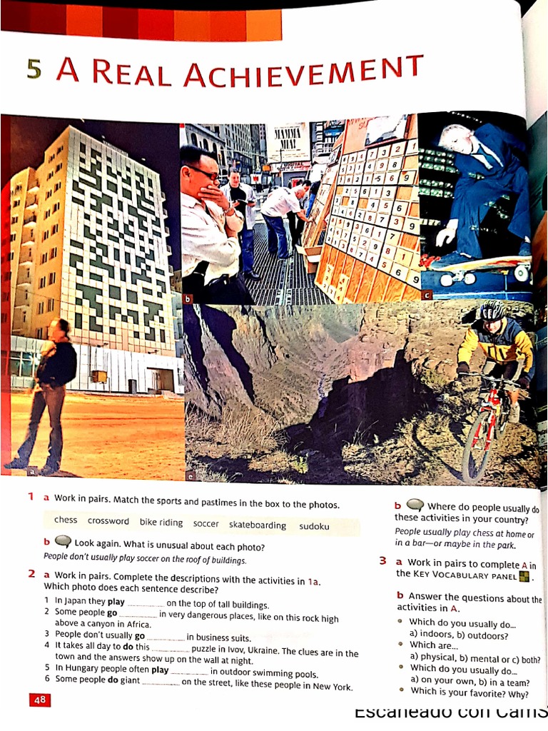 Elementary Student's Book 5-8 | PDF