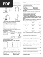 8th Grade Science STAAR Reference Sheet | PDF | Metals | Periodic Table