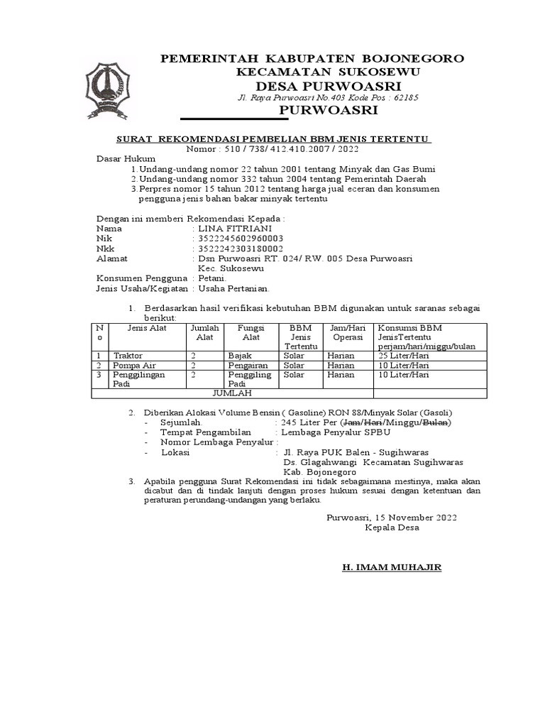 Suket Beli BBM | PDF