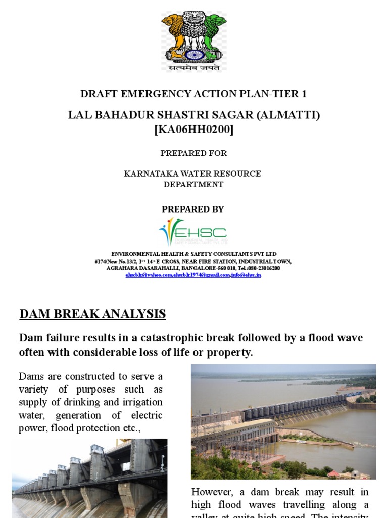 Eap PPT As On 23.09.19 | PDF | Dam | Spillway
