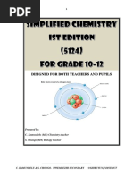 Physical Sciences Grade 10 Revision Material Term 1 - 2022 | PDF