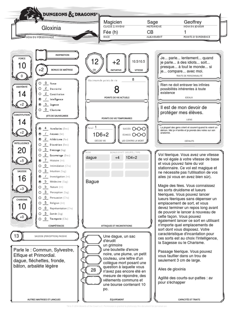 Gloxinia DD5 | PDF | Folklore | Surnaturel