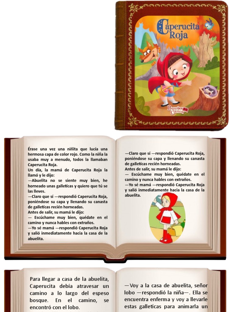 LIBRO EN POWER POINT | PDF | Caperucita Roja