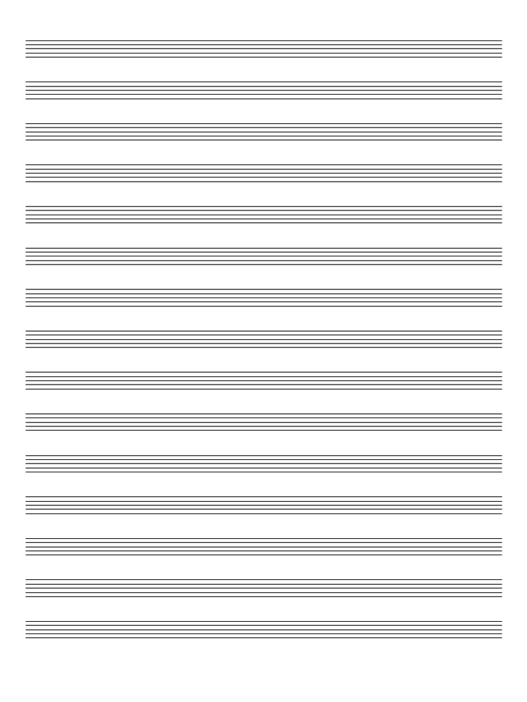 Hoja Pentagramada | PDF