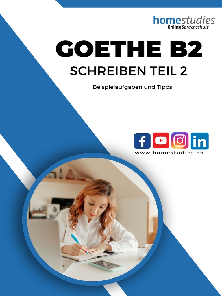 Goethe B2 Schreiben Teil 2 | PDF
