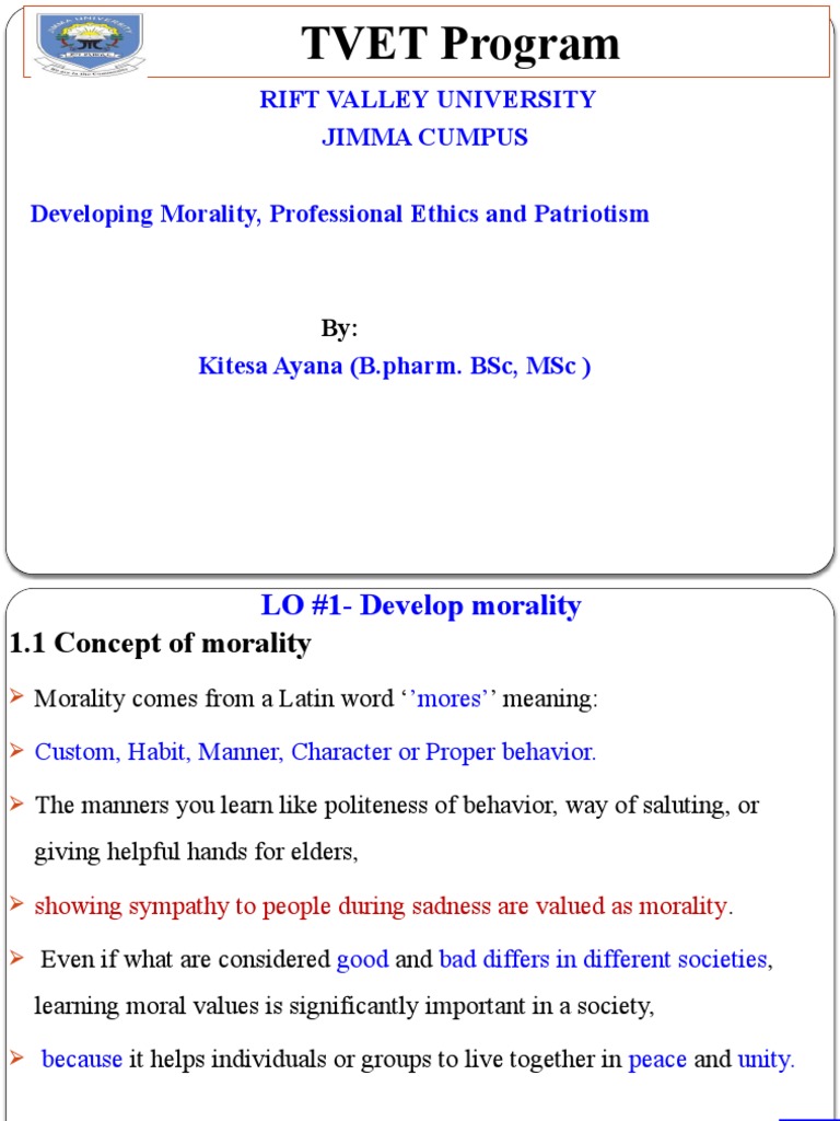 Morality$Ethics 1st$2nd Class | Download Free PDF | Morality | Virtue
